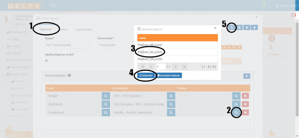 Updates 2 mei 2017 – Manco en schade scherm, pakbon per land en meer ...